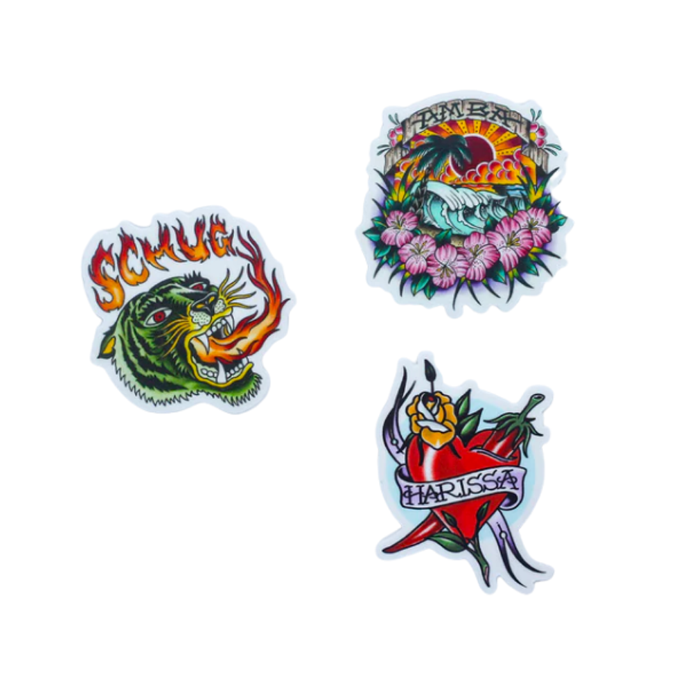 Saucy Sticker Pack – Cook N Solo